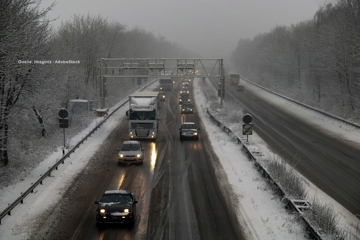 DWD warnt vor möglichem WINTERUNWETTER. Schnee, Eis und Sturmgefahr ...